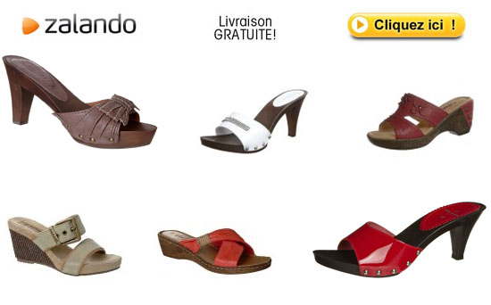 chaussure mule talon